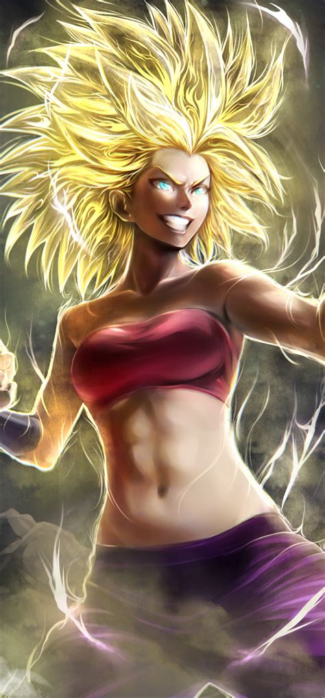 1242x2668 Caulifla Kale Dragon Ball Super Girls Iphone Xs Max Hd 4k