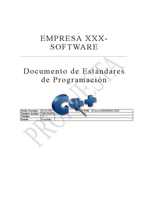 Estándares De Programación Download Free Pdf C Ingeniería De Sistemas