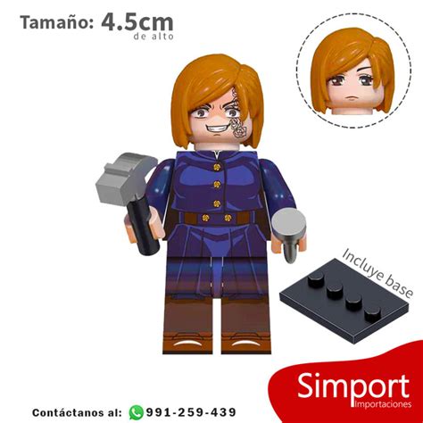 Kugisaki Nobara Jujutsu Kaisen Minifigura