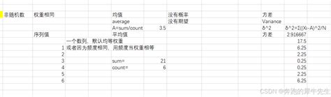 概率论得学习和整理27：关于离散的数组 And 随机变量数组的均值，方差的求法3种公式，思考和细节。离散型随机变量的均值和方差公式推导 Csdn博客