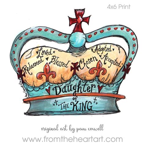 Crown Daughter Of The King Bible Art Bible Art Journaling