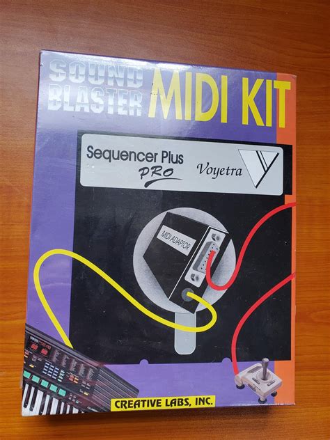 Sound Blaster Midi Kit W Sequencer Pro Plus R Vintagecomputing