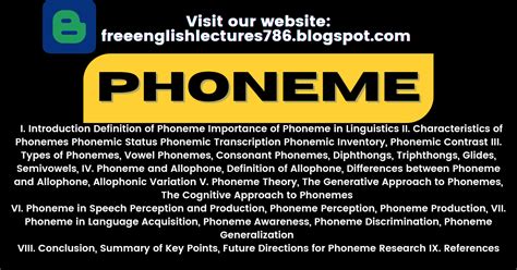 What Is Phoneme
