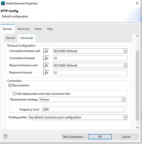 Mule Sftp Connection Is Not Re Establishing After Connection Failure Stack Overflow