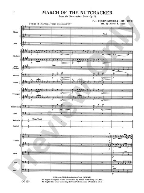 Nutcracker Ballet Set Ii March Of The Nutcracker And Trepak Full Orchestra Conductor