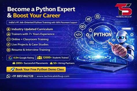 Best Python Online Course In India With Placement