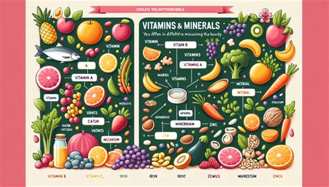 Understanding The Difference Between Vitamins And Minerals NUTRIBLISS