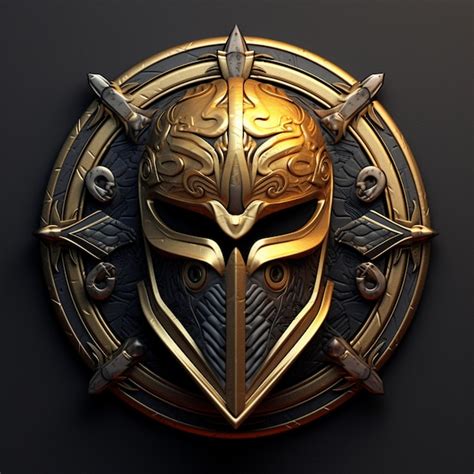 Premium Ai Image Cool And Realistic Warrior Helmet