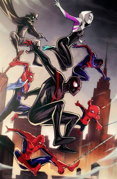 Spiderverse By Waywardcrossart On Deviantart