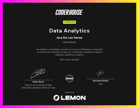 Curso De Data Analytics Terminado 🚀 Muy Muy Contenta Por La Experiencia
