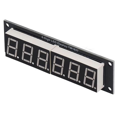 Rectangle Led 6 Digit 7 Segment Display Module At ₹ 30piece In Mumbai