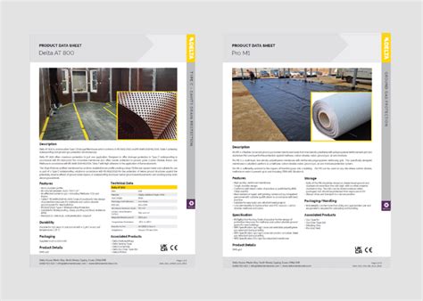 Ground Gas Protection Product Data Sheets Delta Membranes