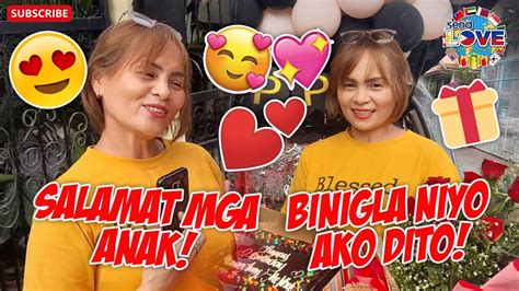 Speechless si Nanay ng Makita niya ang Pasurpresa sa Kanya! 😍 😘 - YouTube