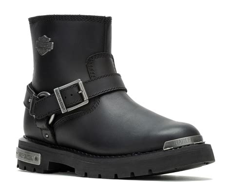 Harley Davidson® Womens Devi 5 5 Inch Black Motorcycle Boots D87304