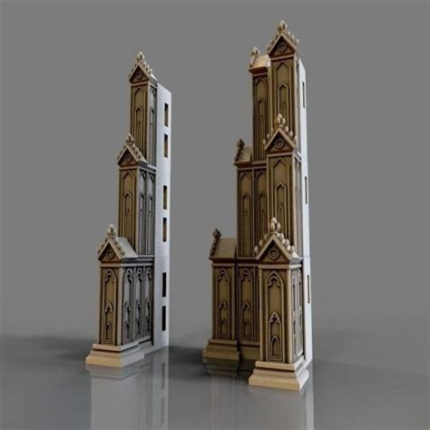 Buttresses 3d Printing Structural Models 3d Model 3d Printable Cgtrader