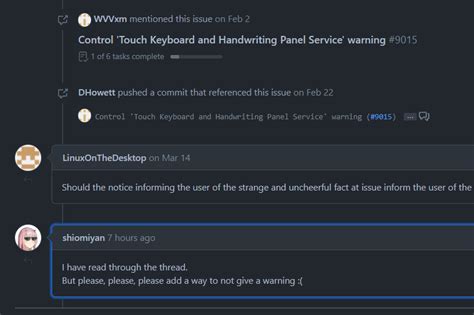 Add Notice If Service Disabled Touch Keyboard And Handwriting Service
