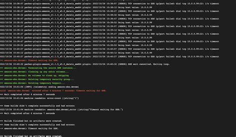 Waiting Ssh Timeout Problem · Issue 12082 · Hashicorppacker · Github