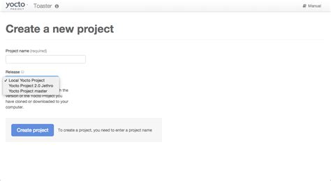 Setting Up And Using Toaster The Yocto Project Documentation
