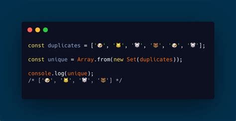 Filter An Array For Unique Values In Javascript Dev Community
