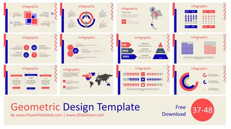 Geometric Design Powerpoint Hub