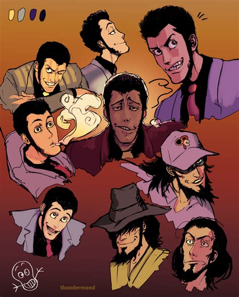 Thundermood — Lupin Iii Sketches