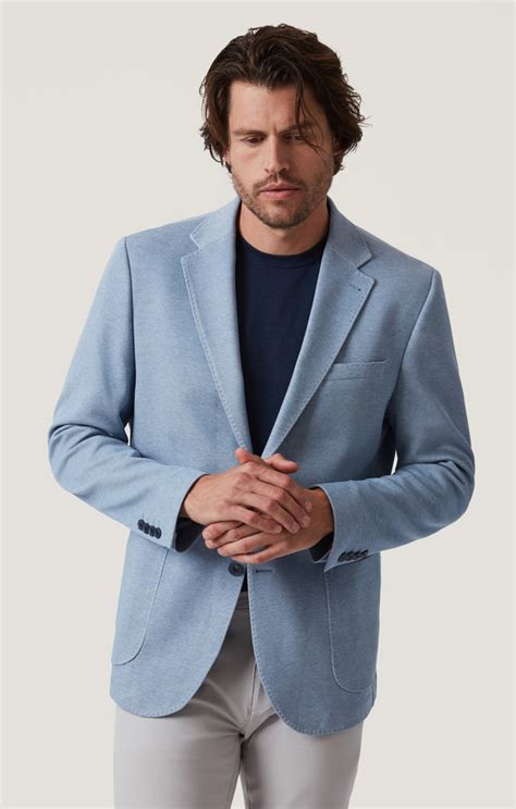 34 Heritage Mens Matteo Blazer In Blue