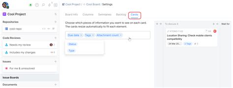 Create And Configure An Issue Board JetBrains Space Documentation