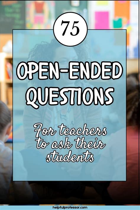 75 Open Ended Questions Examples 2025