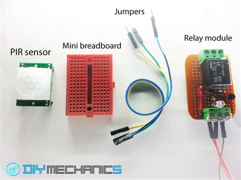 diy simple automatic light using pir motion sensor 6 steps with
