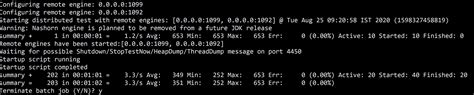 Retry Connection With Jmeter Servers Generators In Jmeter Distributed