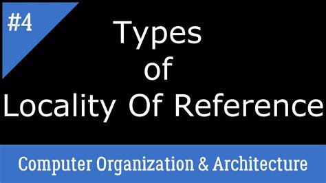 14 Types Of Locality Of Reference Computer Organization And