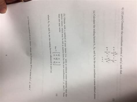 Consider The Coordinate System X And Y Such That Chegg