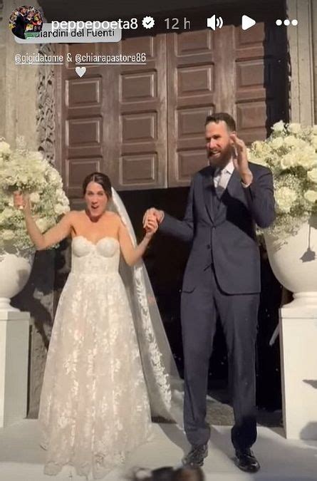 Lex Cestista Gigi Datome E Chiara Pastore Sposi Guarda Le Nozze