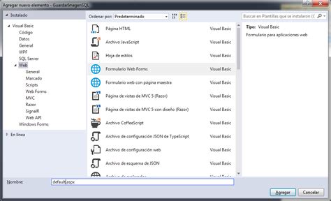 ASP NET Guardar y leer imágenes en SQL Server