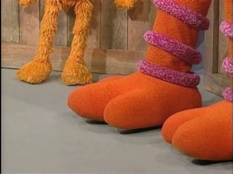 Sesame Street Zoe Feet