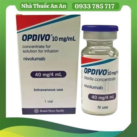 Thuốc Opdivo 100mg 10ml Kê đơn điều Trị Ung Thư ác Tính