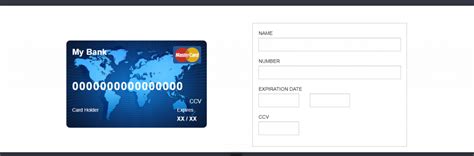 React Credit Card Payment Components Library OnAirCode