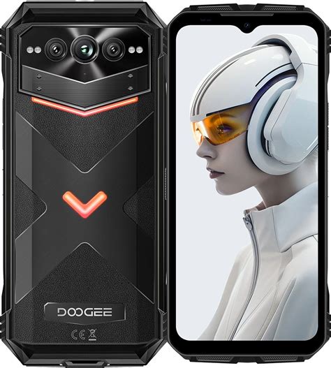 Doogee V Max Plus 5G 512GB 16GB RAM Gsm Unlocked Phone Mediatek Dimensity 7050 200MP Display 6