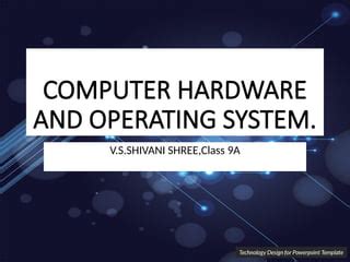 COMPUTER HARDWARE PPT