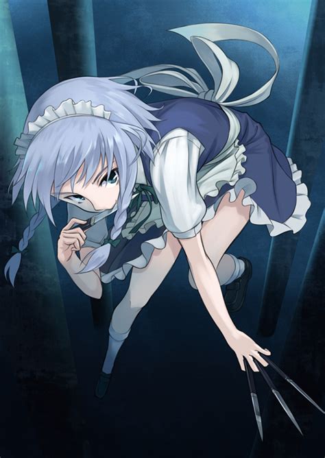 Izayoi Sakuya Touhou Drawn By Mofu Mof Swimradio Danbooru