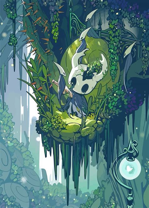 Hollow Knight Gaming Poster By Anime Manga Displate In 2023