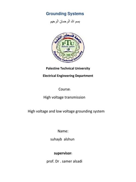 Grounding Systems An Overview Of High And Low Voltage Grounding Types
