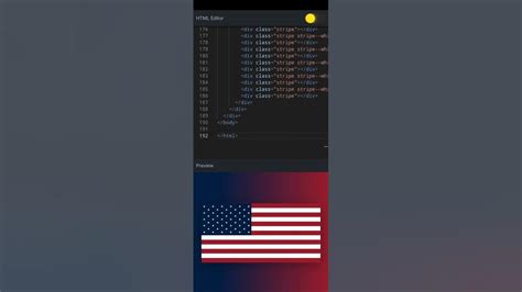 🇺🇸 Coding The Us Flag With Html And Css Watch The Flag Come To Life