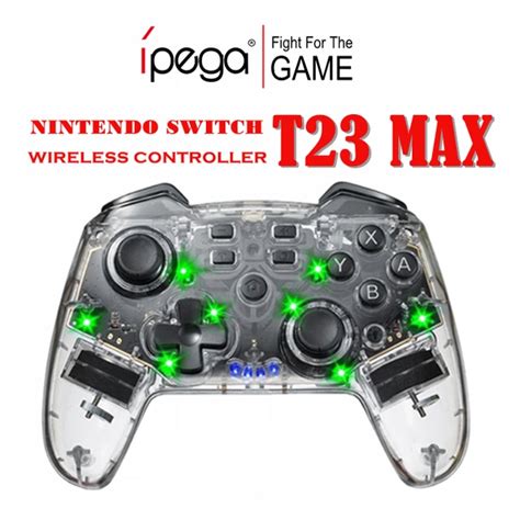 Ipega T23 Max Wireless Gamepad For Nintendo Switch Controller W Turbo Vibration And Mapping