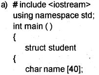 Plus Two Computer Science Chapter Wise Previous Questions Chapter Structures And Pointers A