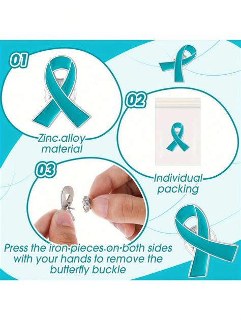 10 Pcs Type 1 Diabetes Awareness Lapel Pins Bulk Grey And Blue Ribbon