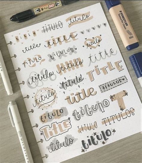 Более 100 идей как оформить заголовок в своём личном дневнике Skriveideer Notebook Ideer