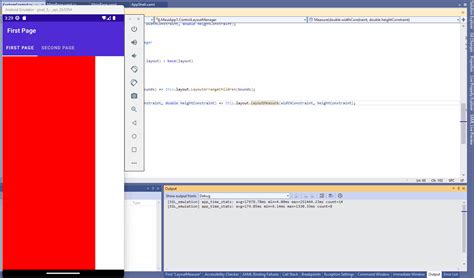 Android The Measure And Arrange Methods Are Not Being Called In Custom Layout Inside The Shell