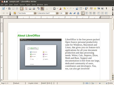 libreoffice 3 4 released improves application appearance in linux