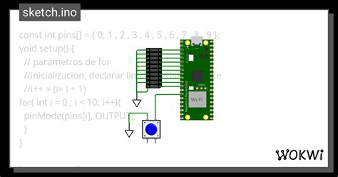 Wokwi Online ESP STM Arduino Simulator